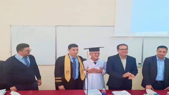 كلية الناظور مناقشة رسالة لنيل الماستر في القانون للطالب الباحث ميمون